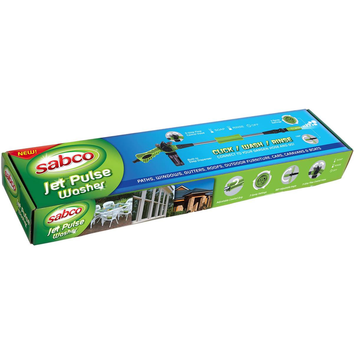 Sabco Jet Pulse Washer Each | Woolworths