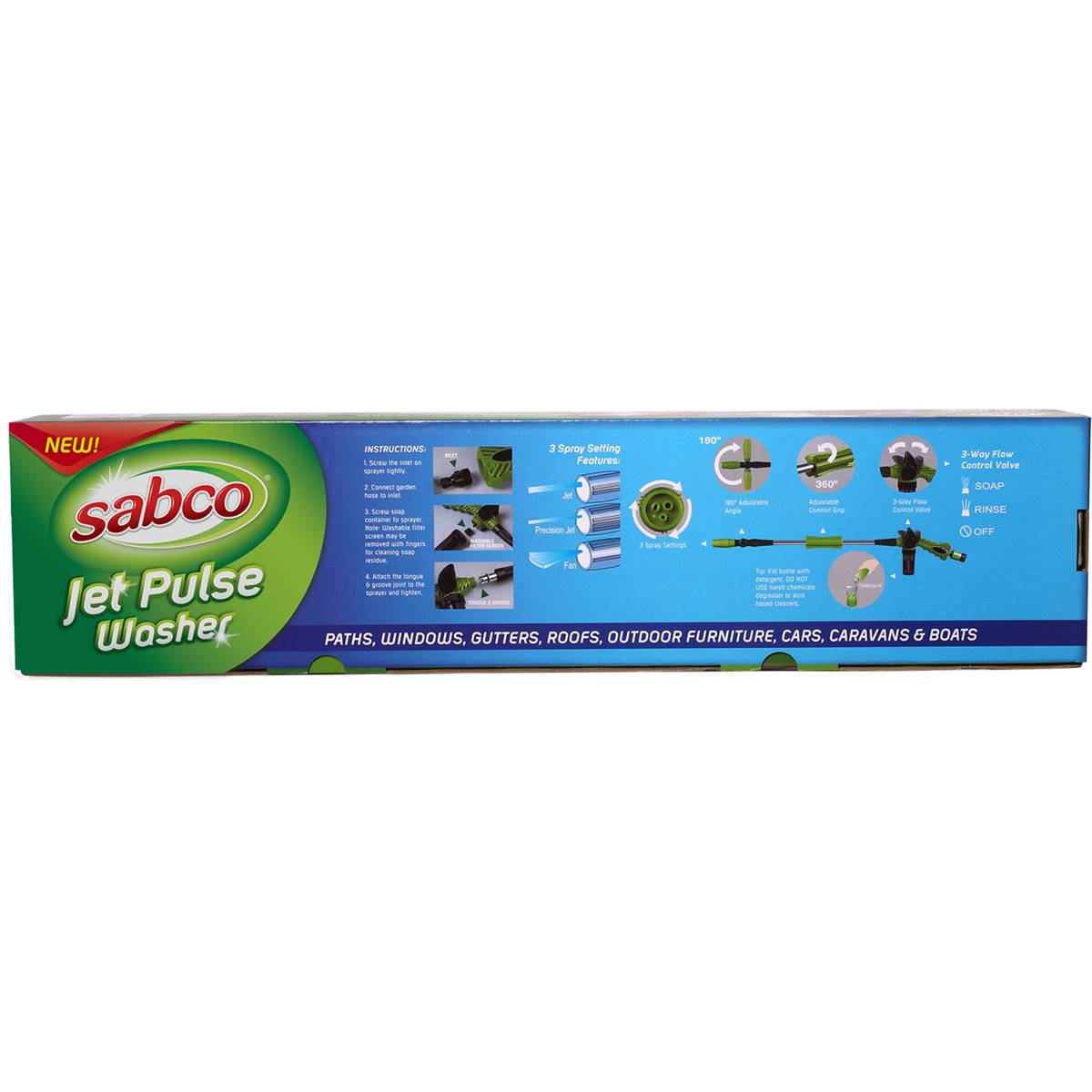 Sabco Jet Pulse Washer Each | Woolworths