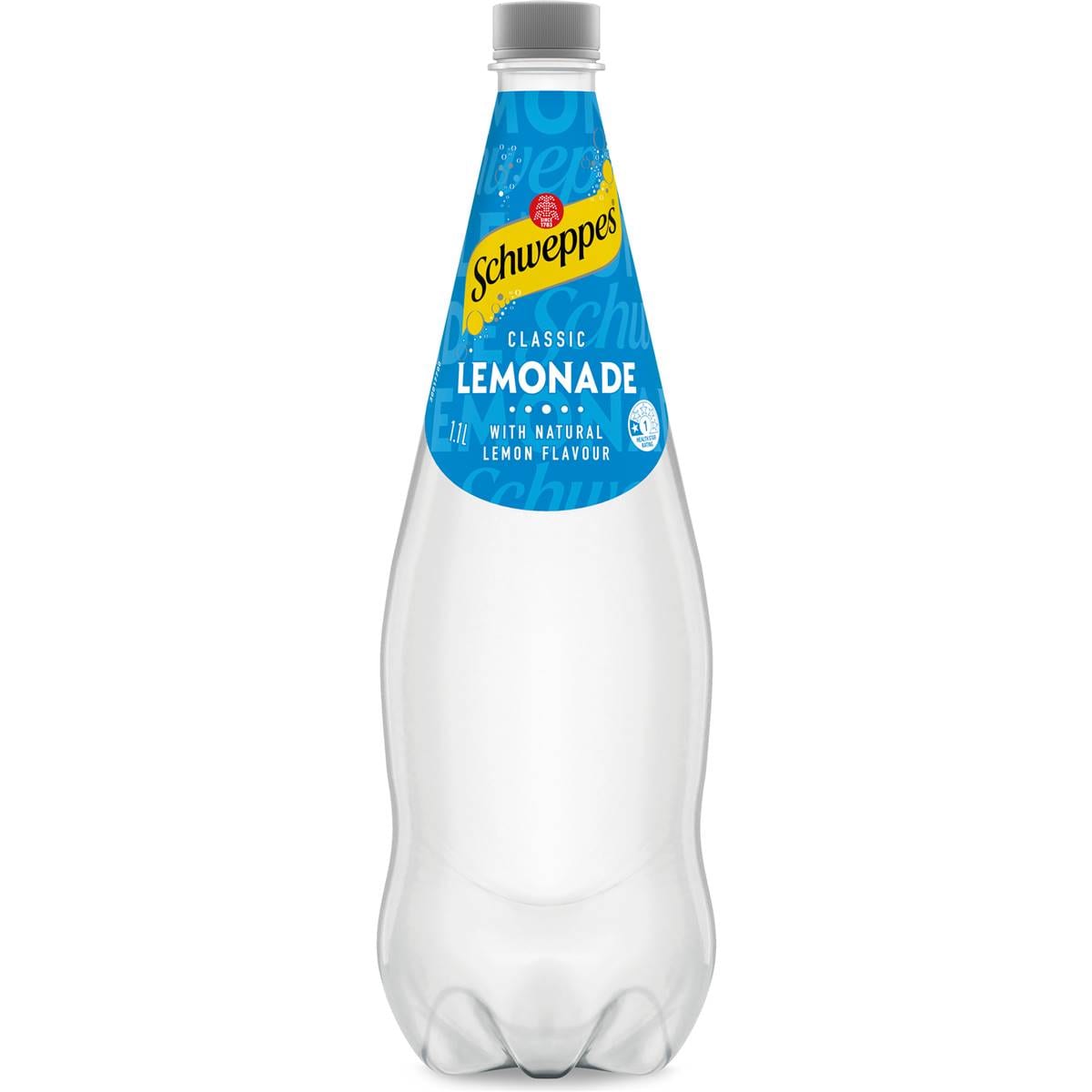 Schweppes Lemonade Soft Drink Bottle 1.1l | Woolworths