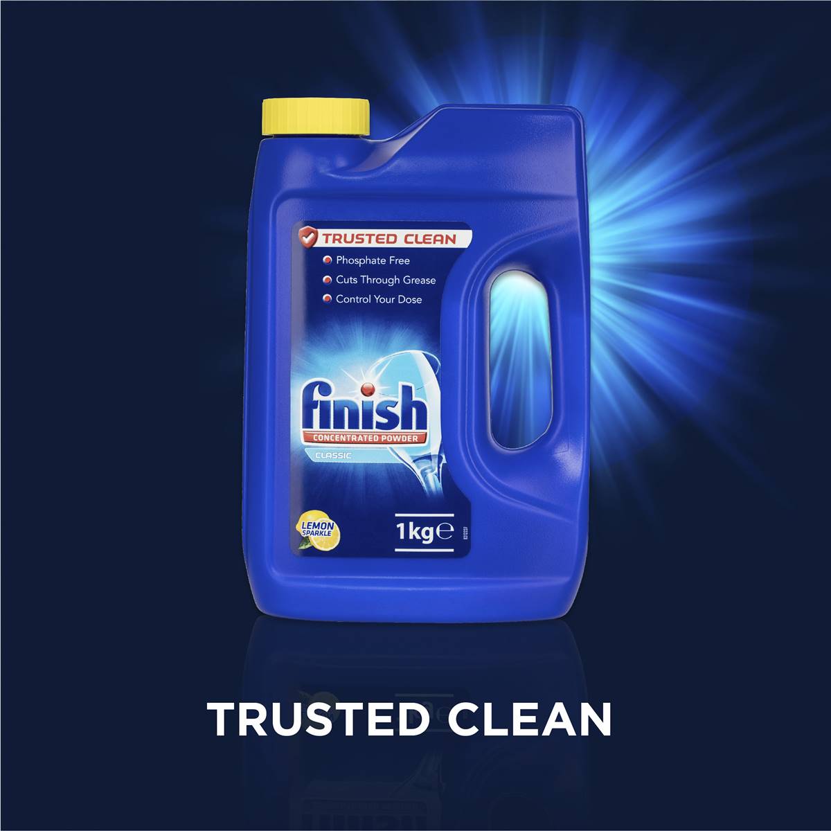 Finish Powder Concentrate Classic Lemon 1kg | Woolworths
