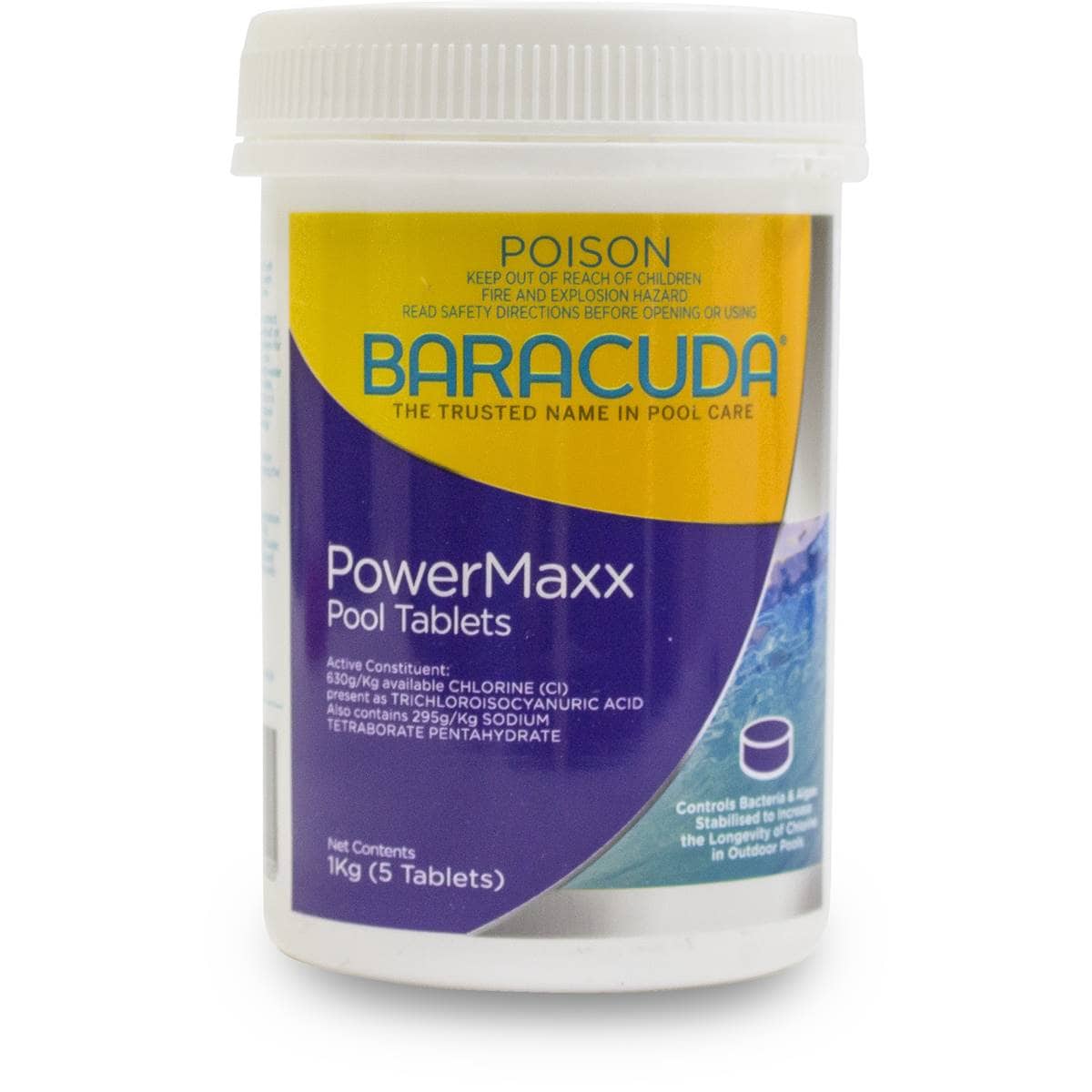 Baracuda Powermaxx Weekly Pool Tablet 1kg | Woolworths