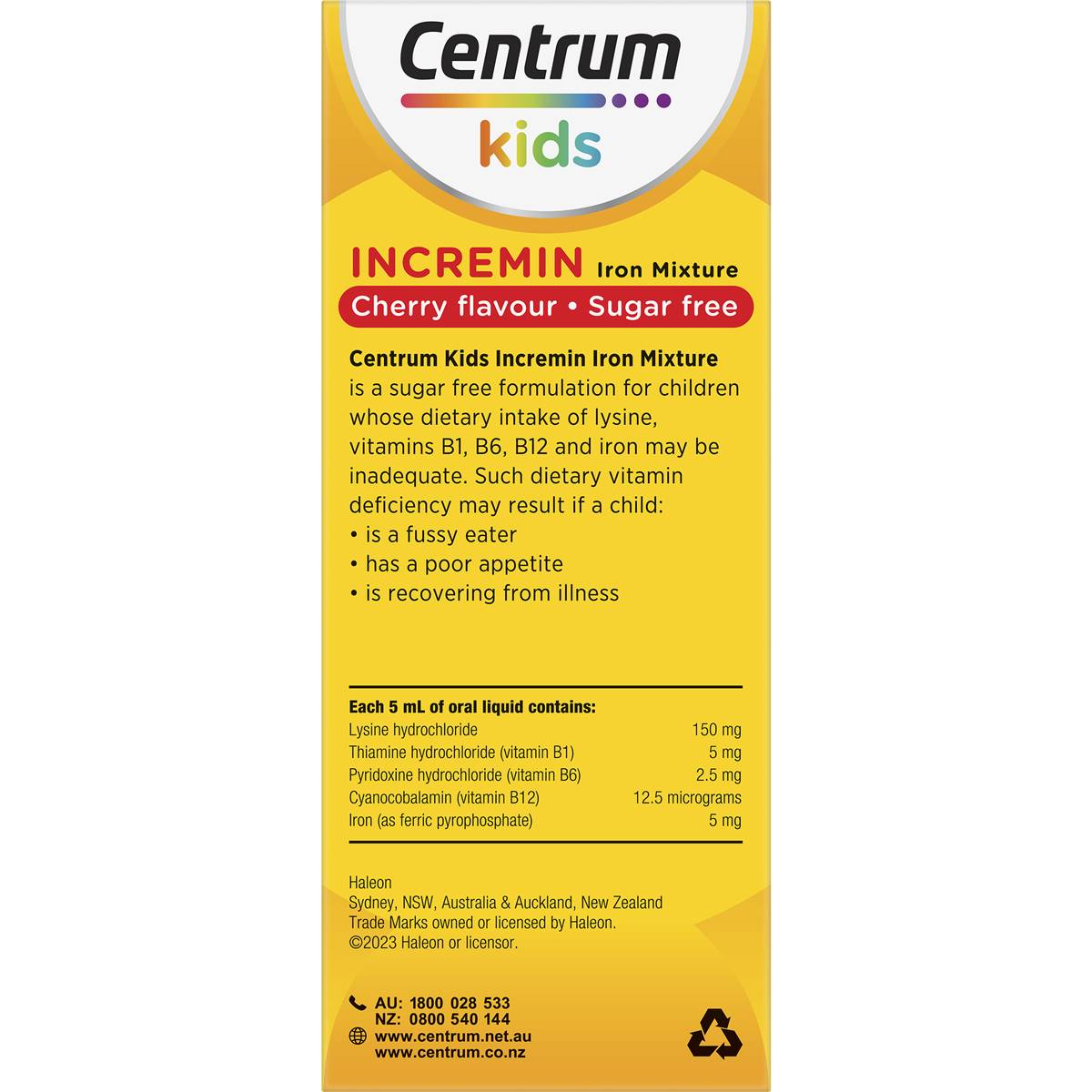 Centrum Kids Incremin Iron 200ml | Woolworths
