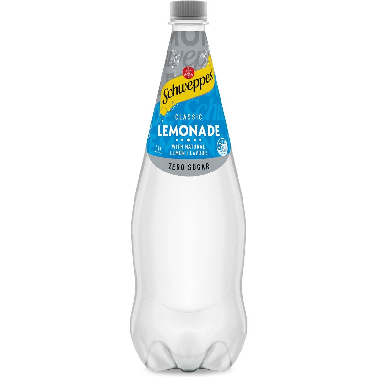 Schweppes Lemonade Zero Sugar 1.1l | Woolworths