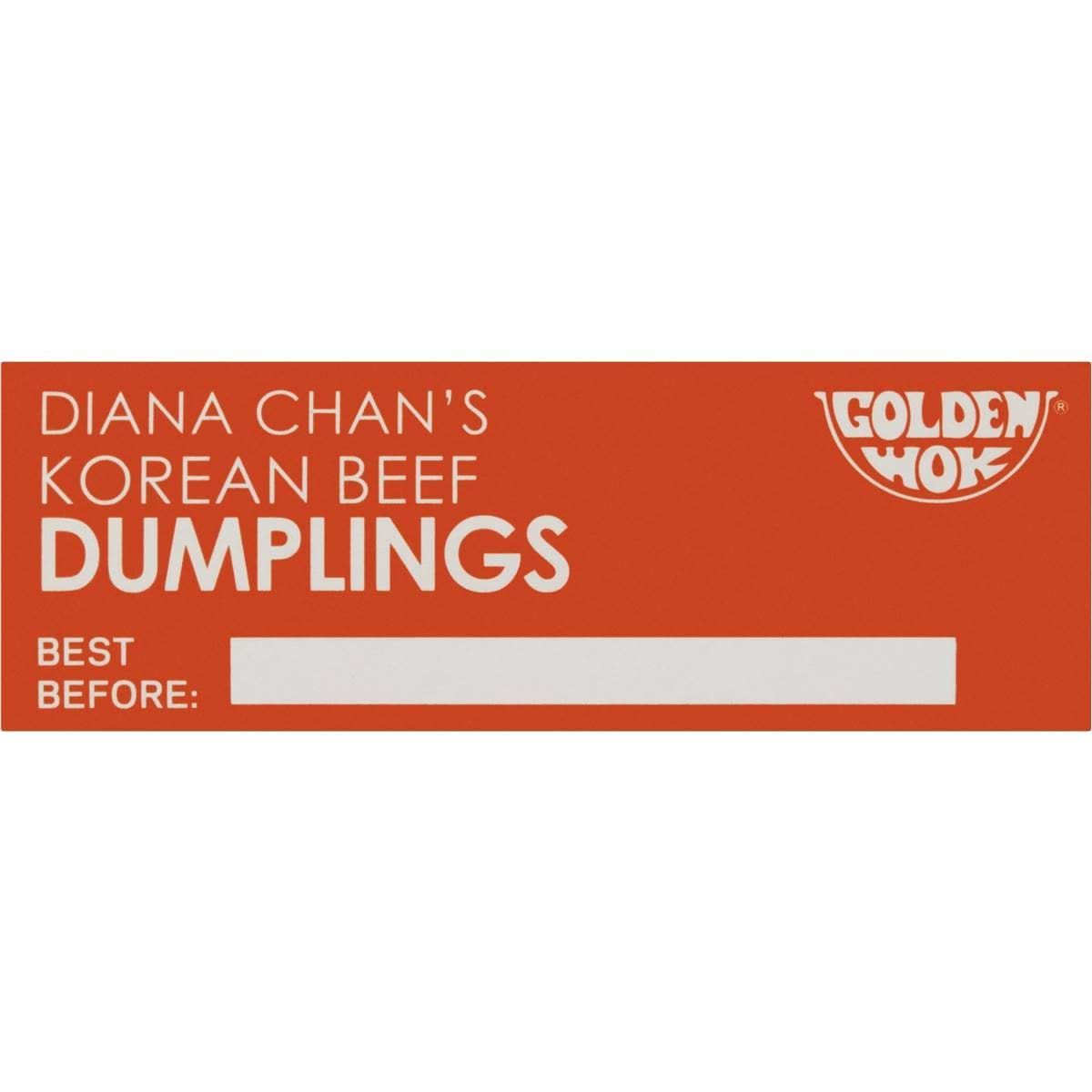 Golden Wok Diana Chan Korean Beef Dumpling 230g | Woolworths