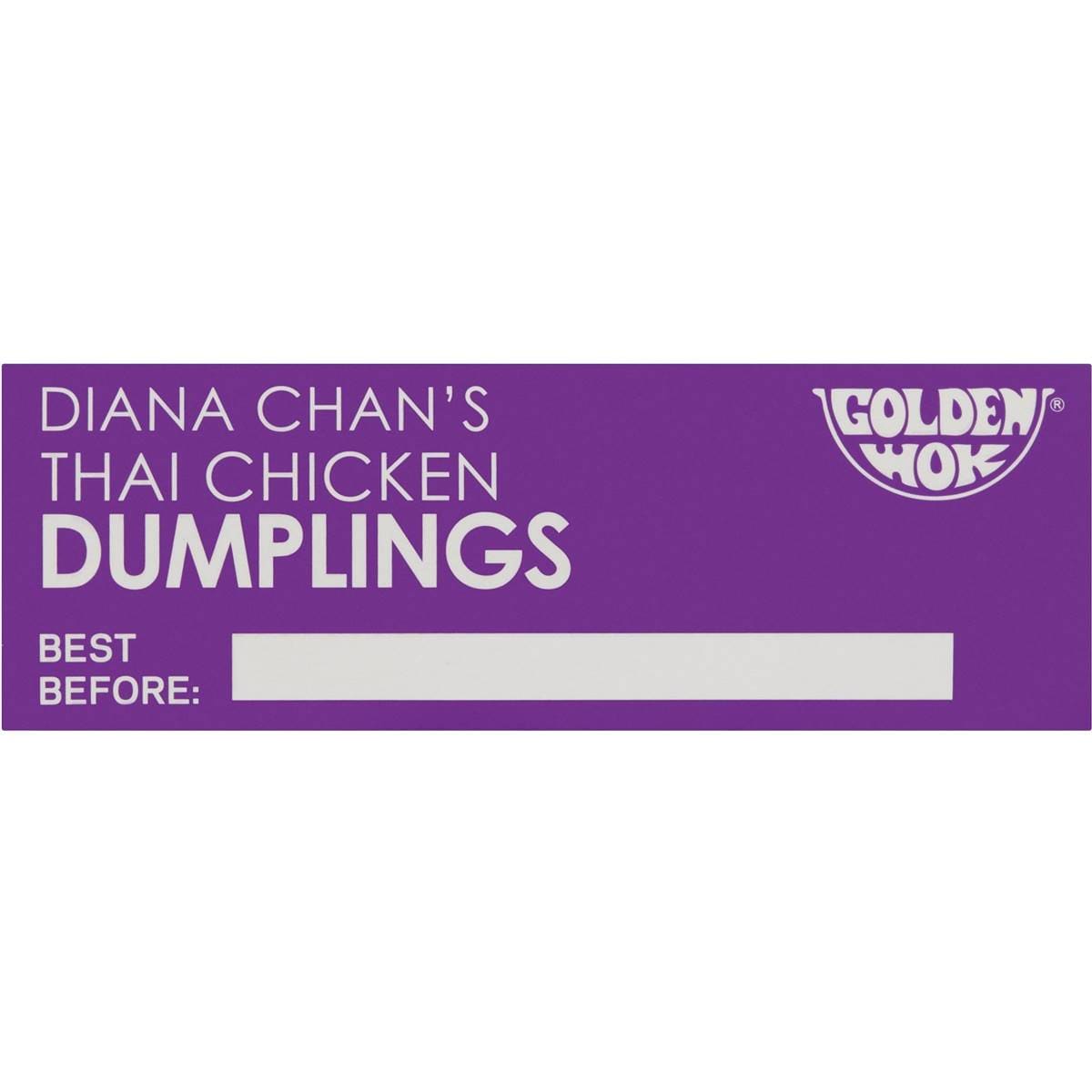 Golden Wok Diana Chan Thai Chicken Dumpling 230g | Woolworths