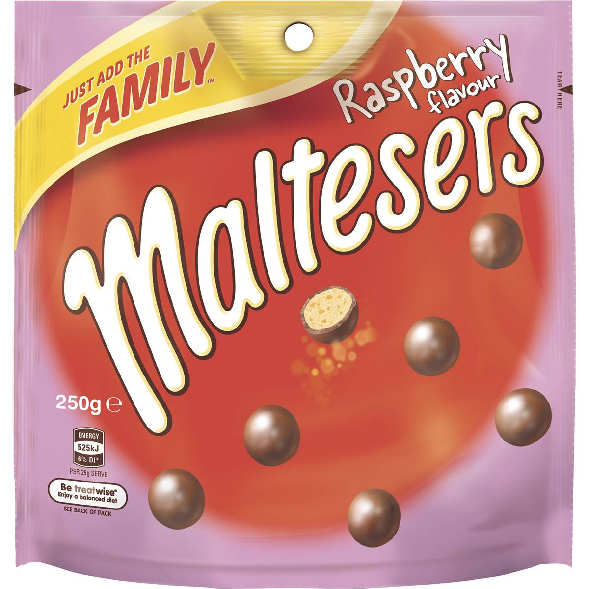 Malteser Raspberry 250g | Woolworths