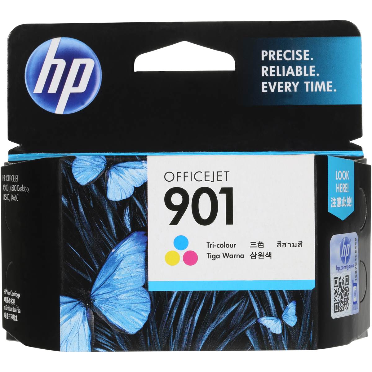 Hp Printer Ink 901 Tri Colour Cc656aa Each | Woolworths