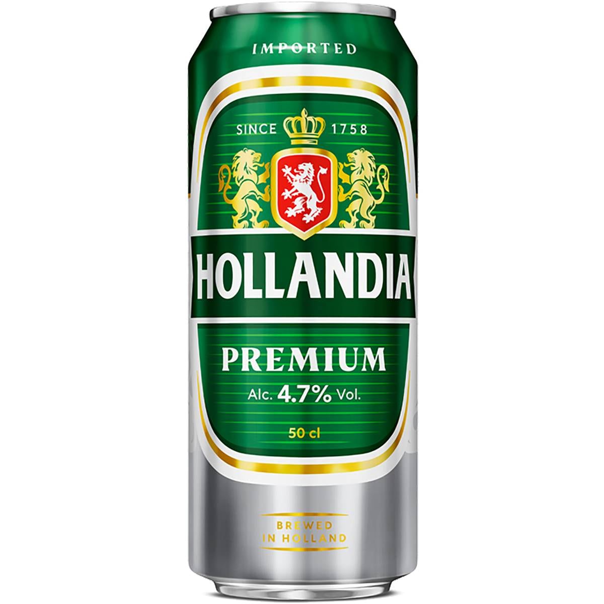Hollandia Premium Lager Beer Can 500ml | Woolworths