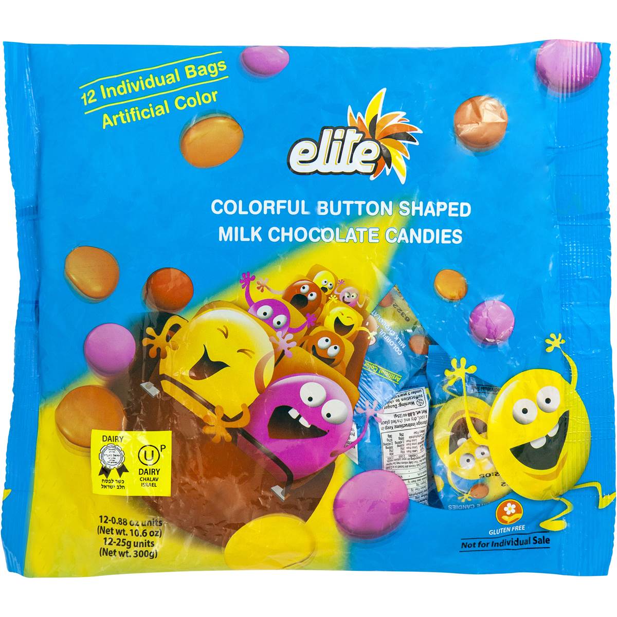 Elite Chocolate Mini Lentil Smarties 300g | Woolworths