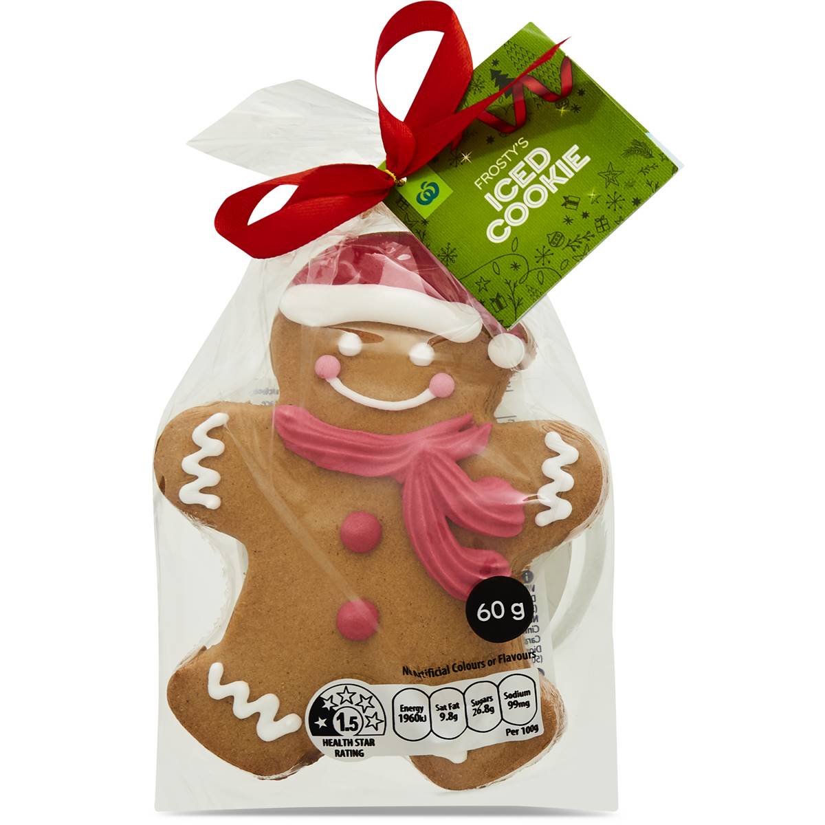 Wow Select Iced Christmas Cookies60g | Woolworths