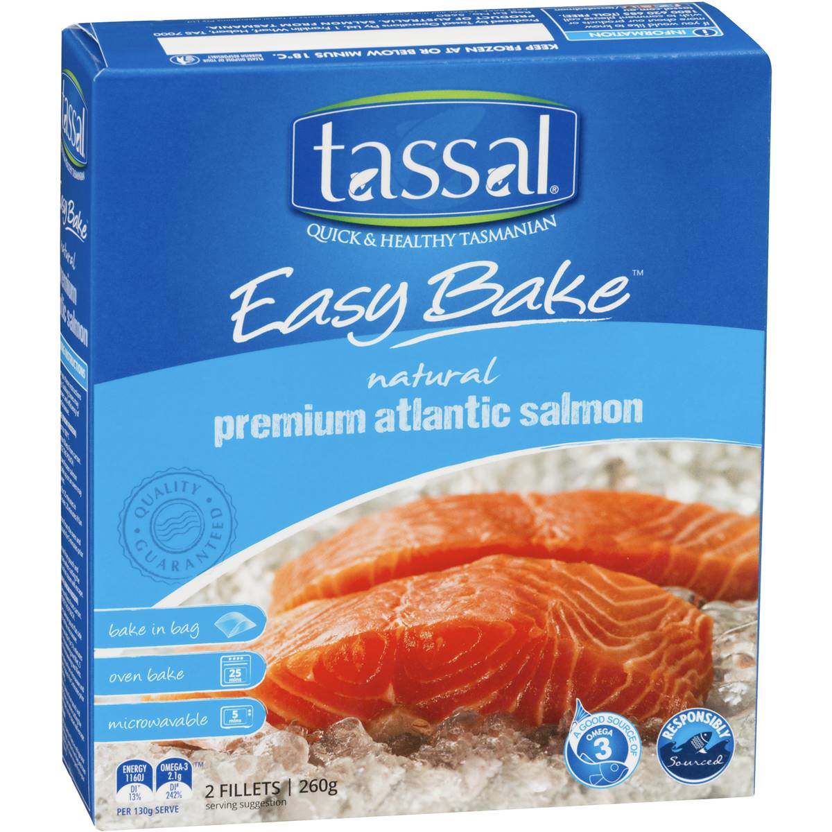 Tassal Salmon Easy Bake Natural 260g | Woolworths
