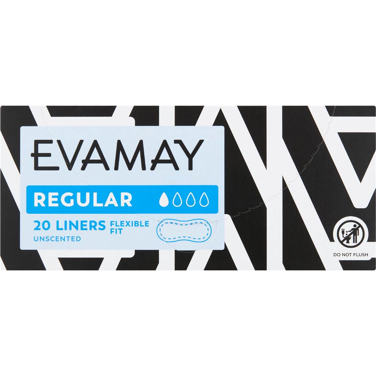 Evamay Liners Regular 20 Pack | Woolworths