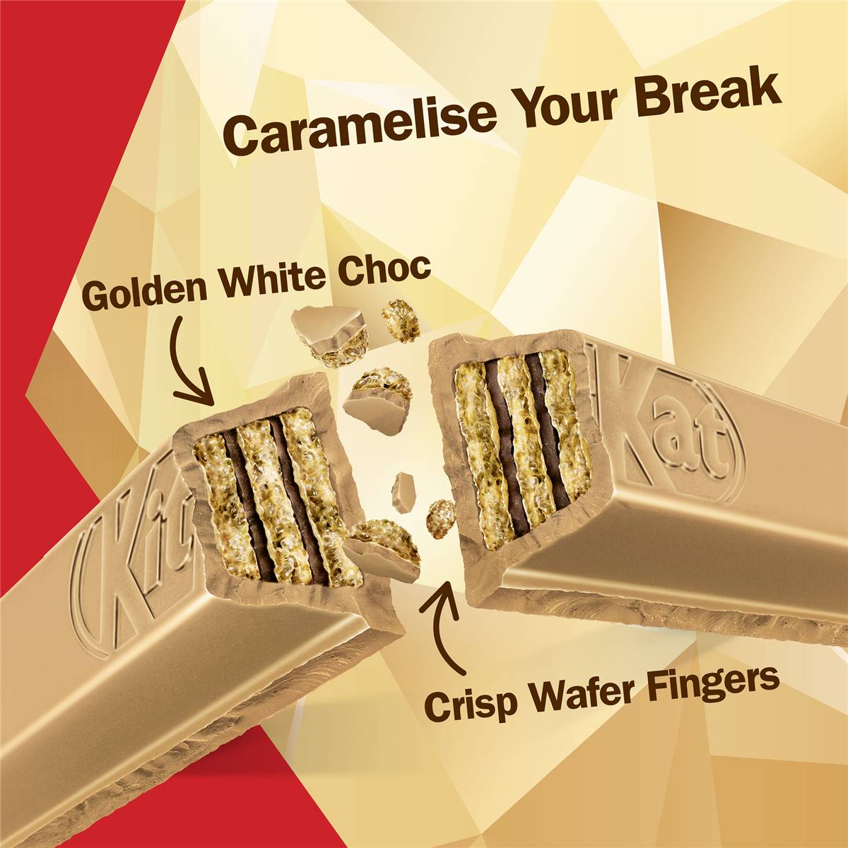 Kitkat Gold Chocolate Bar 45g | Woolworths