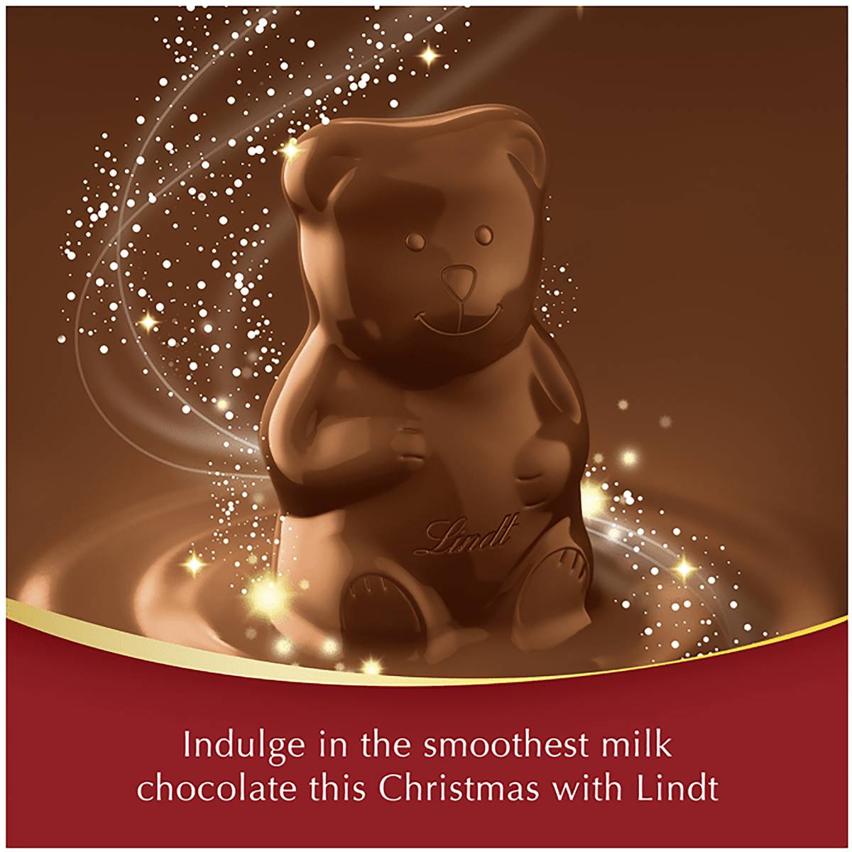 Lindt Milk Chocolate Teddy Bag 80g | Woolworths
