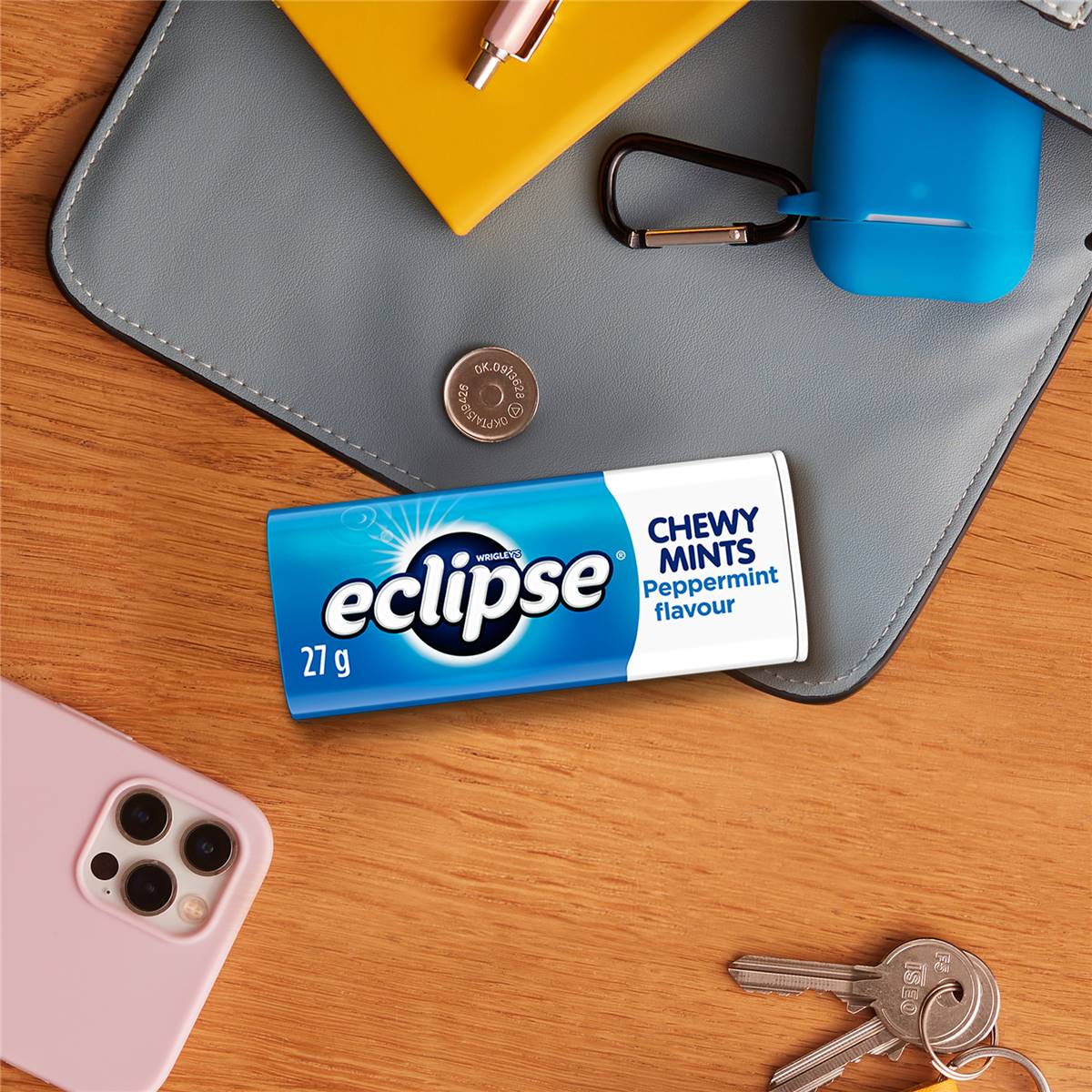 Eclipse Peppermint Chewy Mints Tin 27g | Woolworths