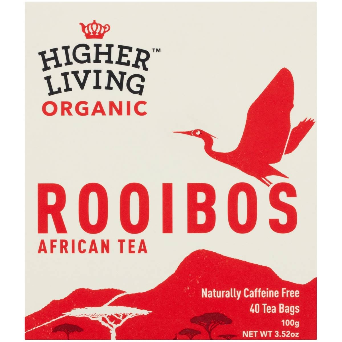 Higher Living Rooibos African Tea 40 Pack | Woolworths