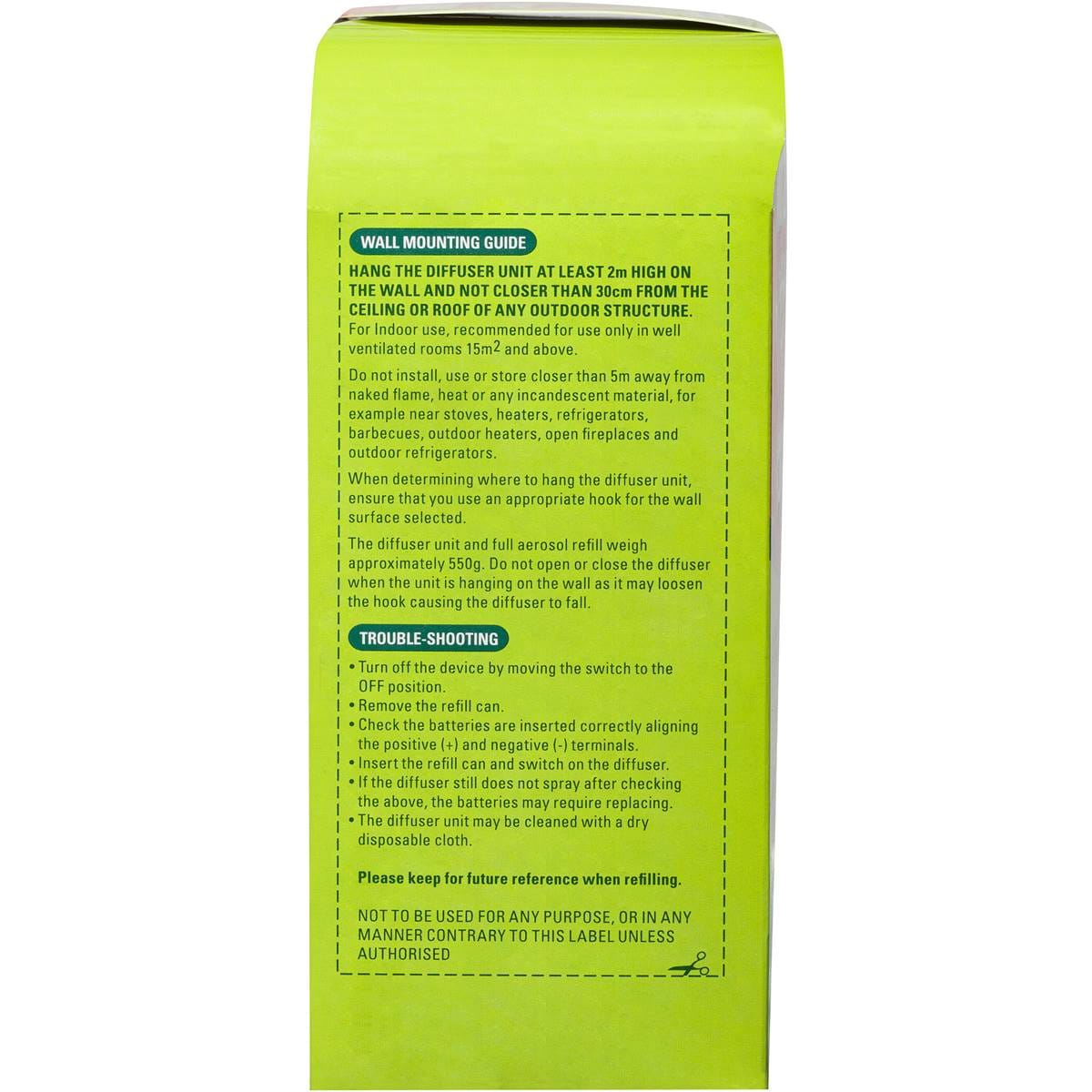 Mortein Naturgard Auto Indoor Insect Control System Odourless 154g ...