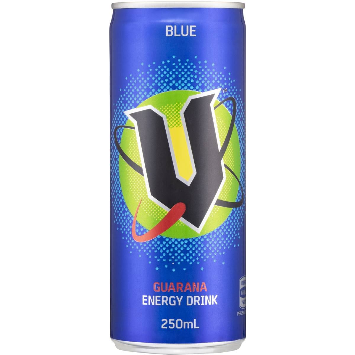 V Energy Blue 250mlx 4 | Woolworths
