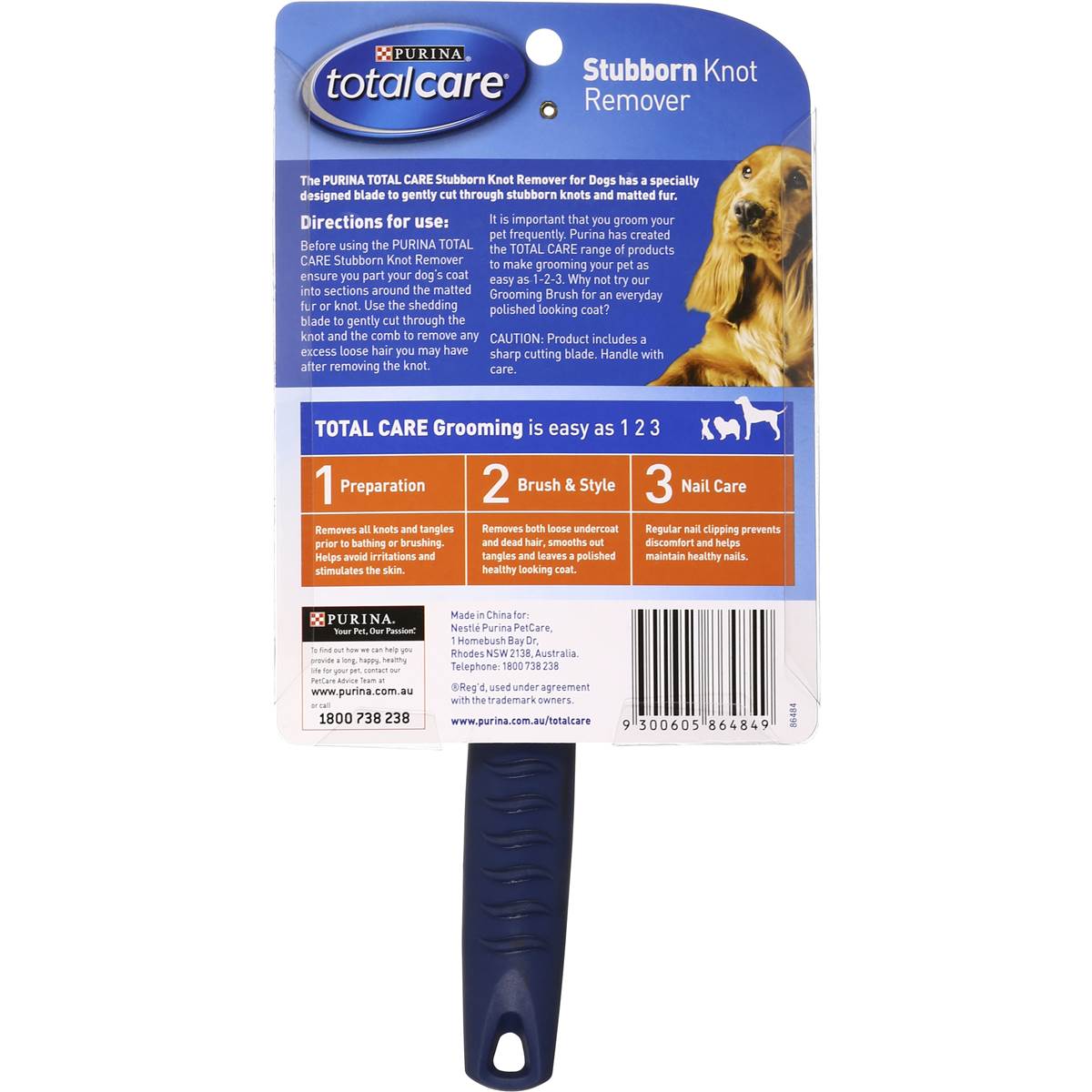 Purina Total Care Stubborn Knot Remover Each | Woolworths