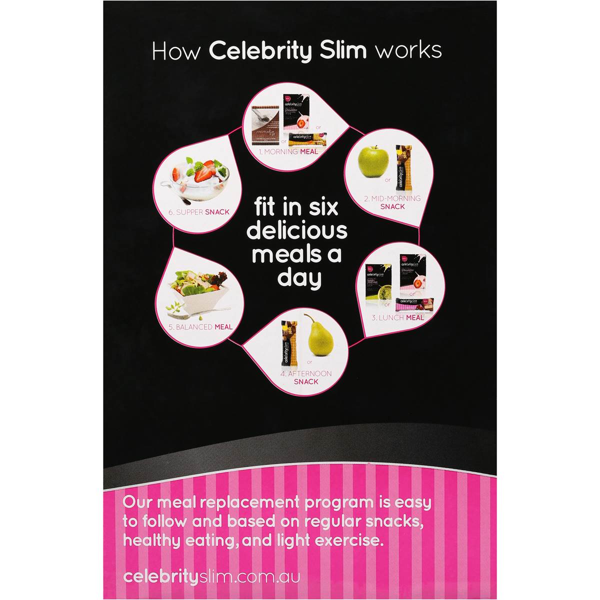 Celebrity Slim Shake Mix 5 Day Assorted Pack 10pk | Woolworths