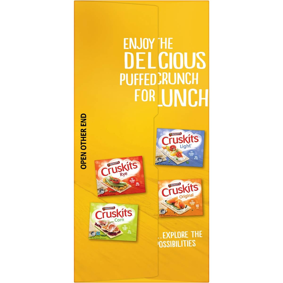 Arnott's Cruskits Rice 125g | Woolworths