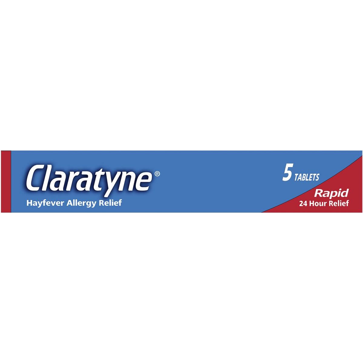 Claratyne Hay Fever Allergy Relief Loratadine 10mg 5pk | Woolworths