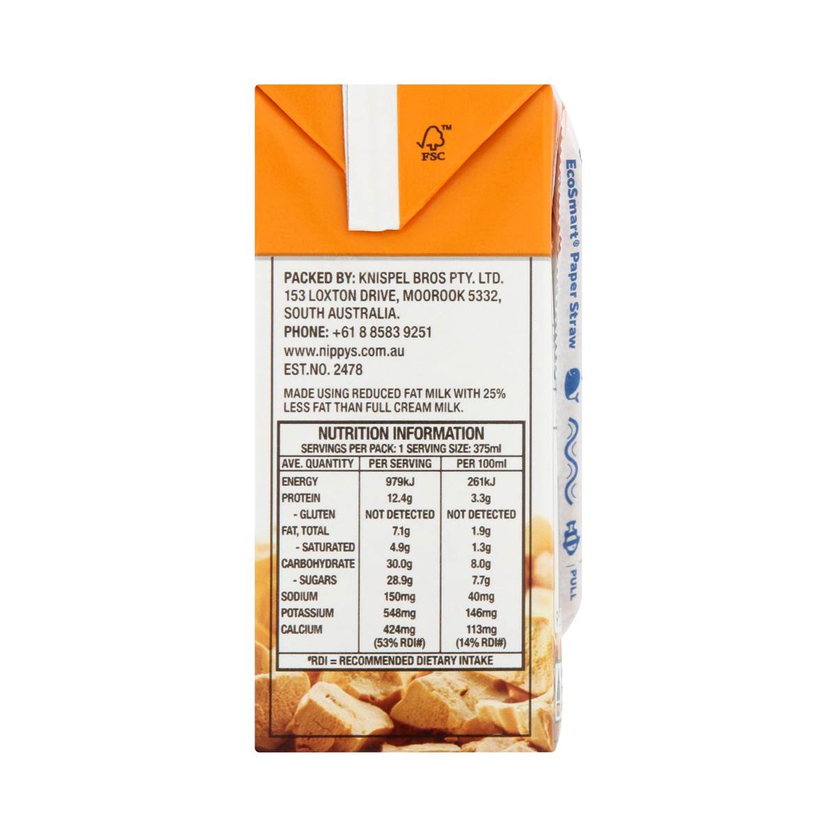Nippy's Iced Honeycomb Milk 375ml | Woolworths Nippy's Iced Honeycomb Milk 375ml | Woolworths
