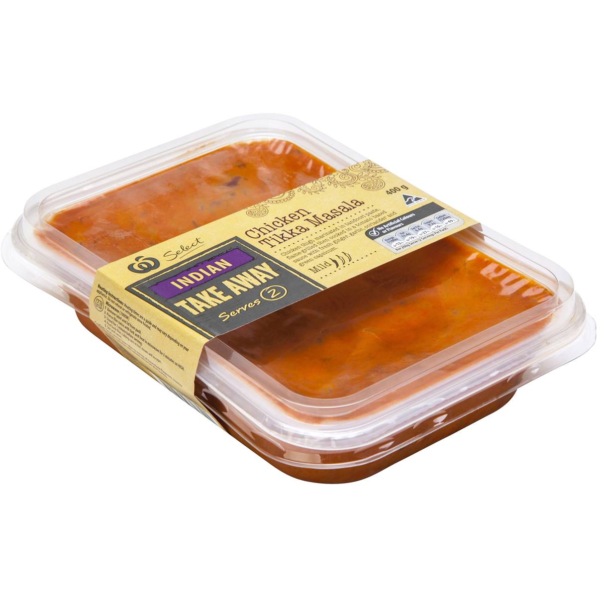 Woolworths Select Chicken Tikka Masala 400g | Woolworths