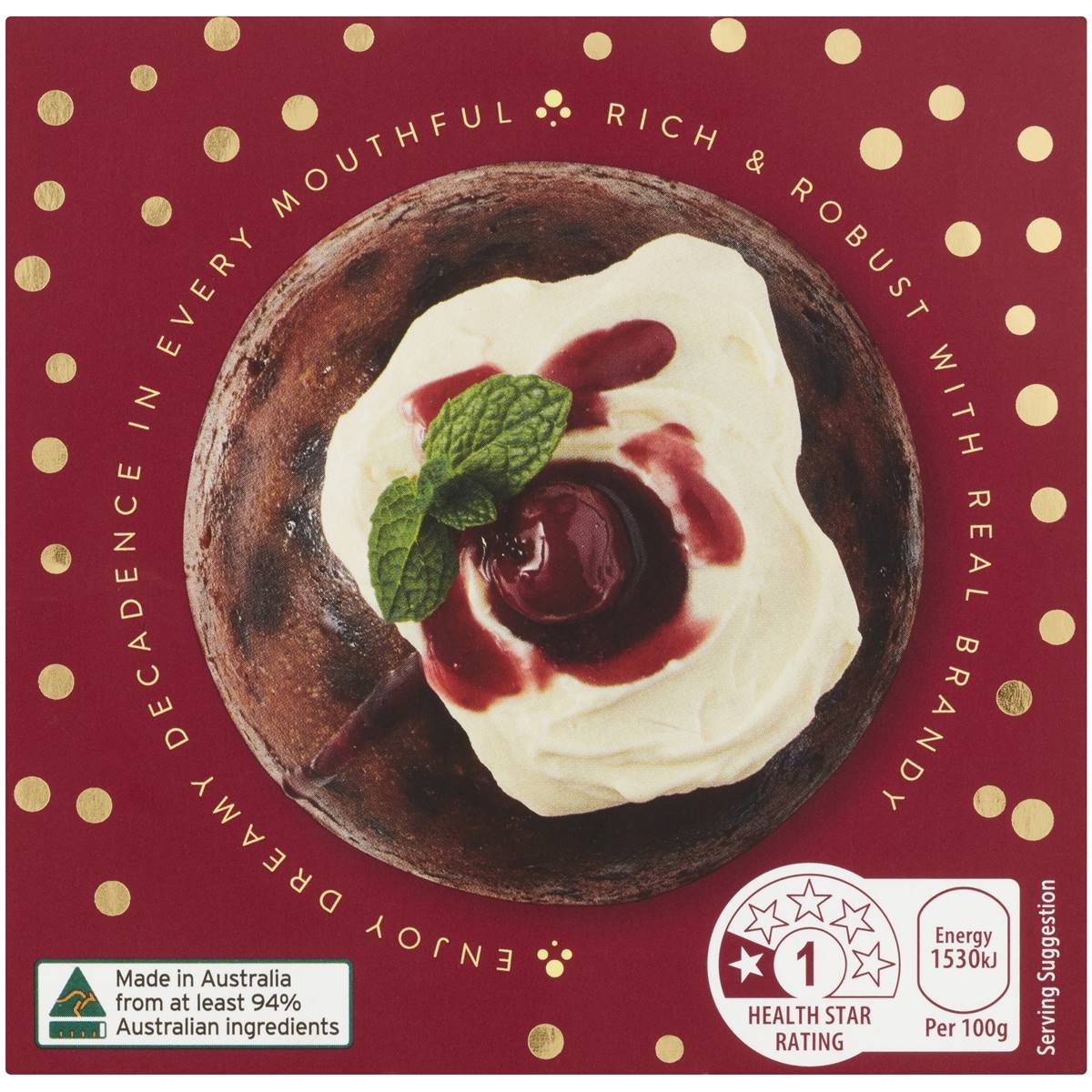 Gold Decadent Brandy Cream 200g | Woolworths