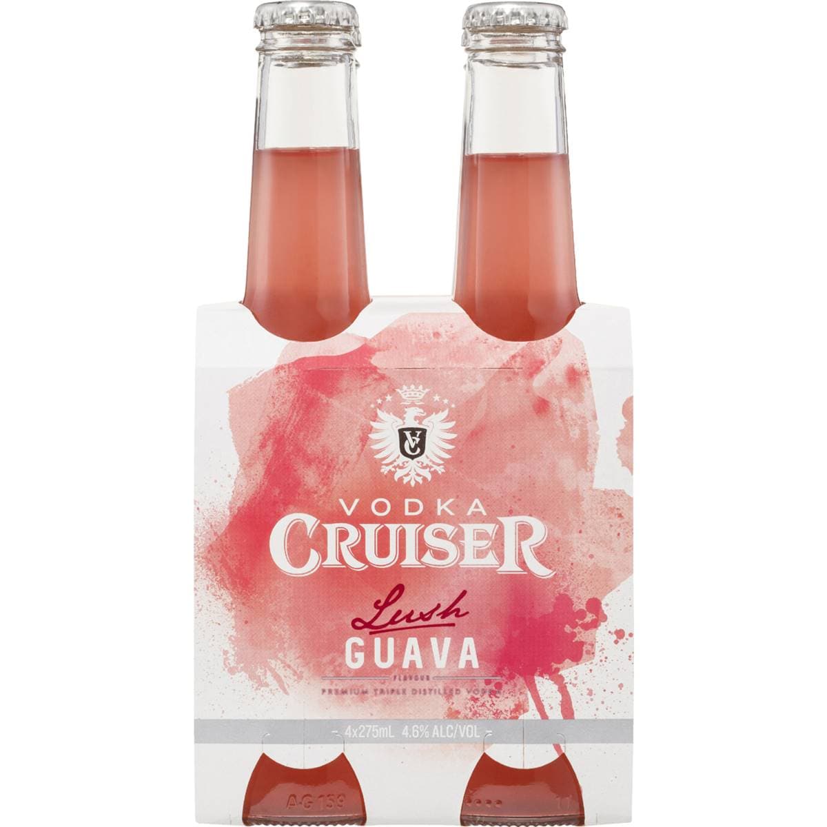 Vodka Cruiser Lush Guava 275ml | Woolworths