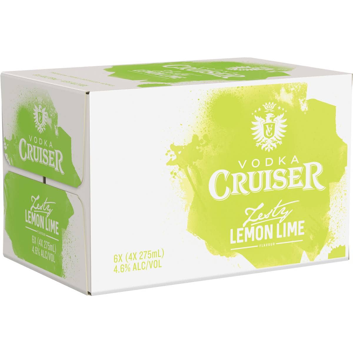 Vodka Cruiser Zesty Lemon Lime 275ml | Woolworths