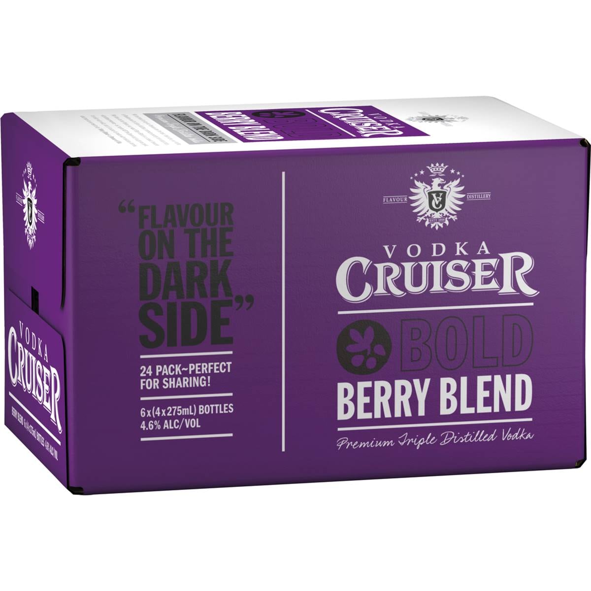 Vodka Cruiser Sugar Free Mixed Berry 275ml | Woolworths