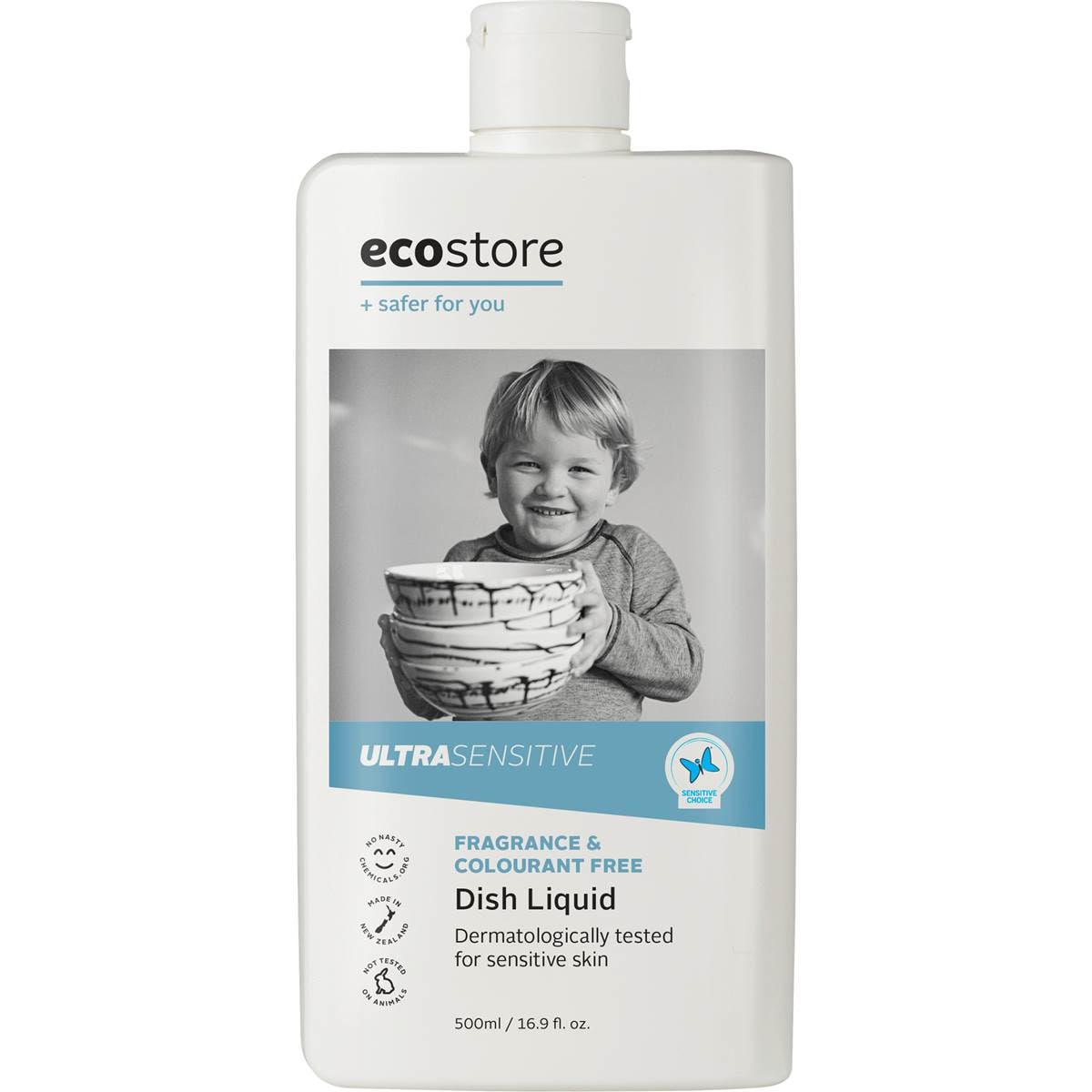 Ecostore Dish Liquid Ultrasensitive 500ml | Woolworths