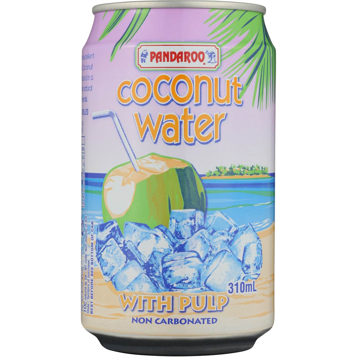 Pandaroo Coconut Water Pulp 310ml | Woolworths
