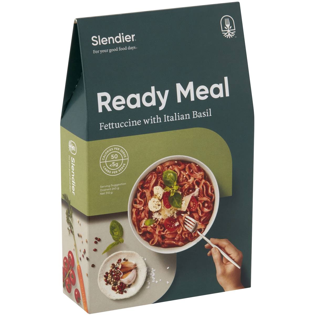 Slendier Ready To Eat Meal Italian Basil Sauce 310g | Woolworths