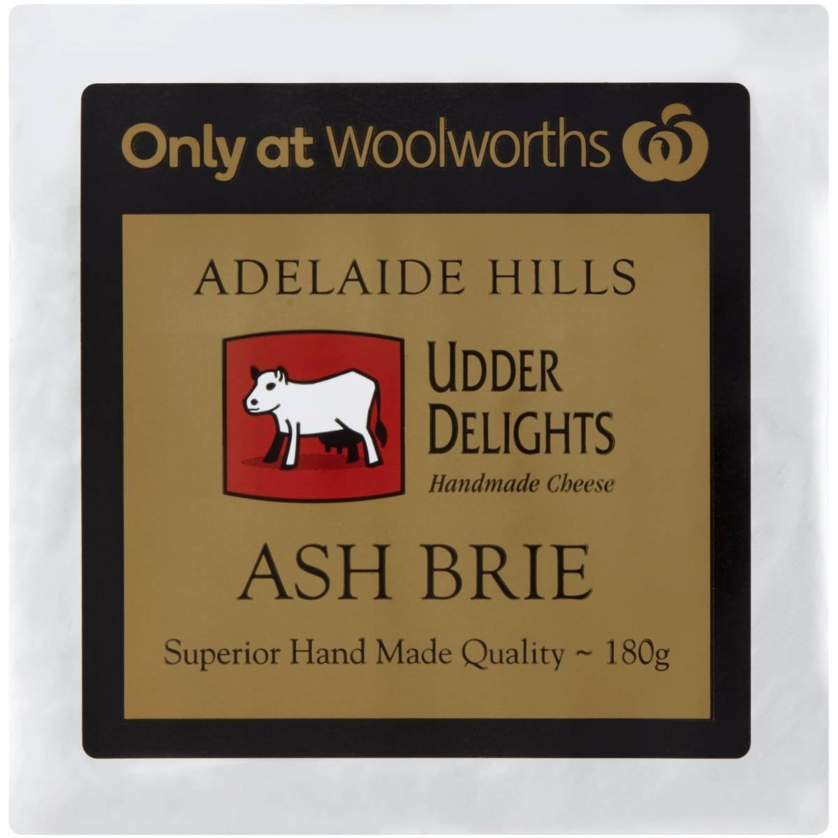 Udder Delights Ash Brie 180g | Woolworths