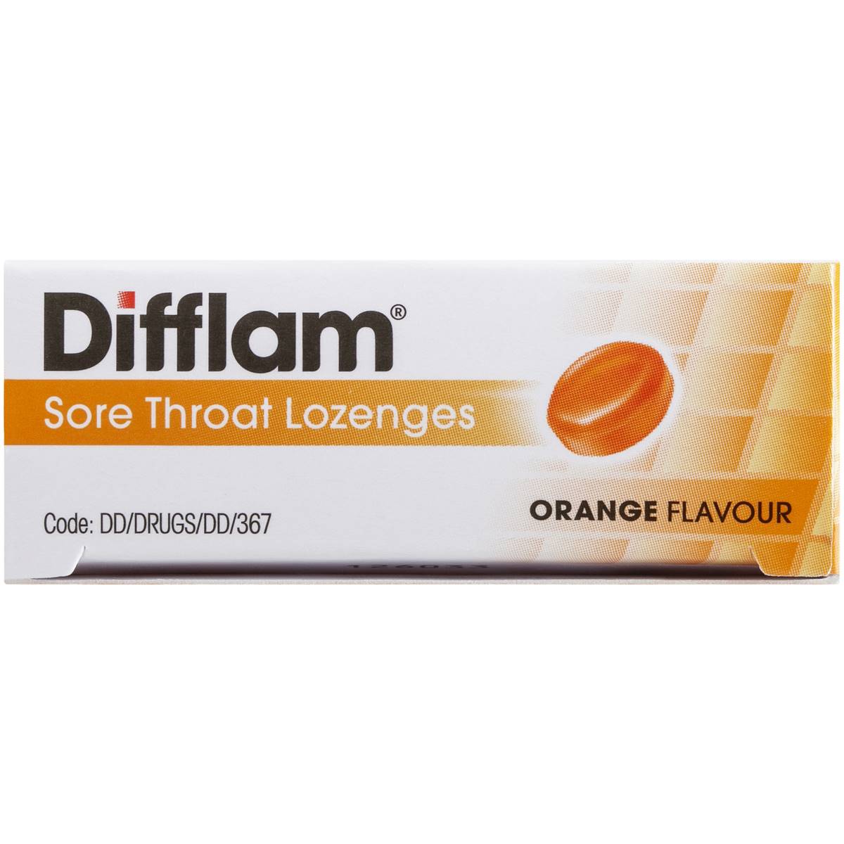 Difflam Sore Throat Lozenges Orange 16 Pack | Woolworths