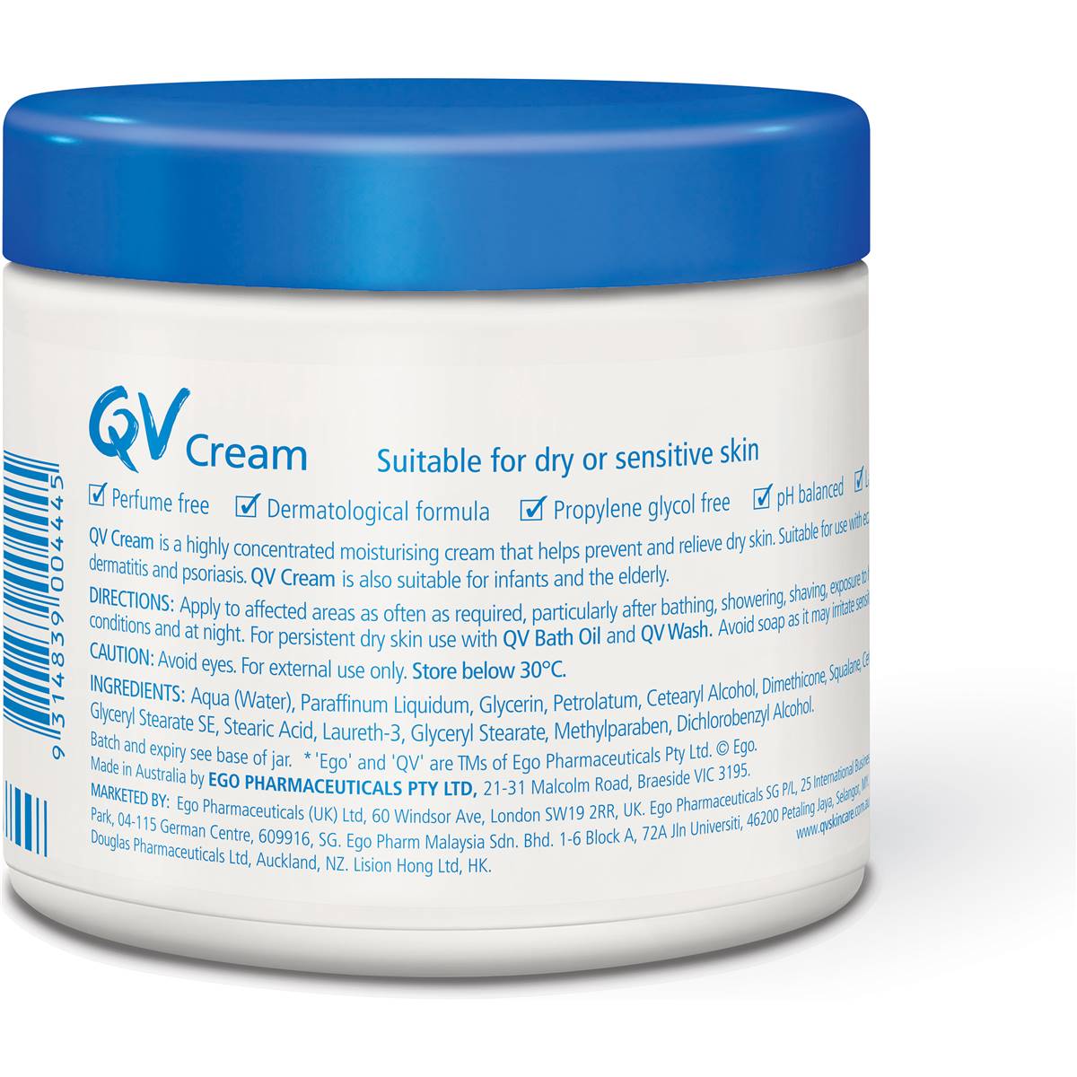 Qv Cream 250g | Woolworths