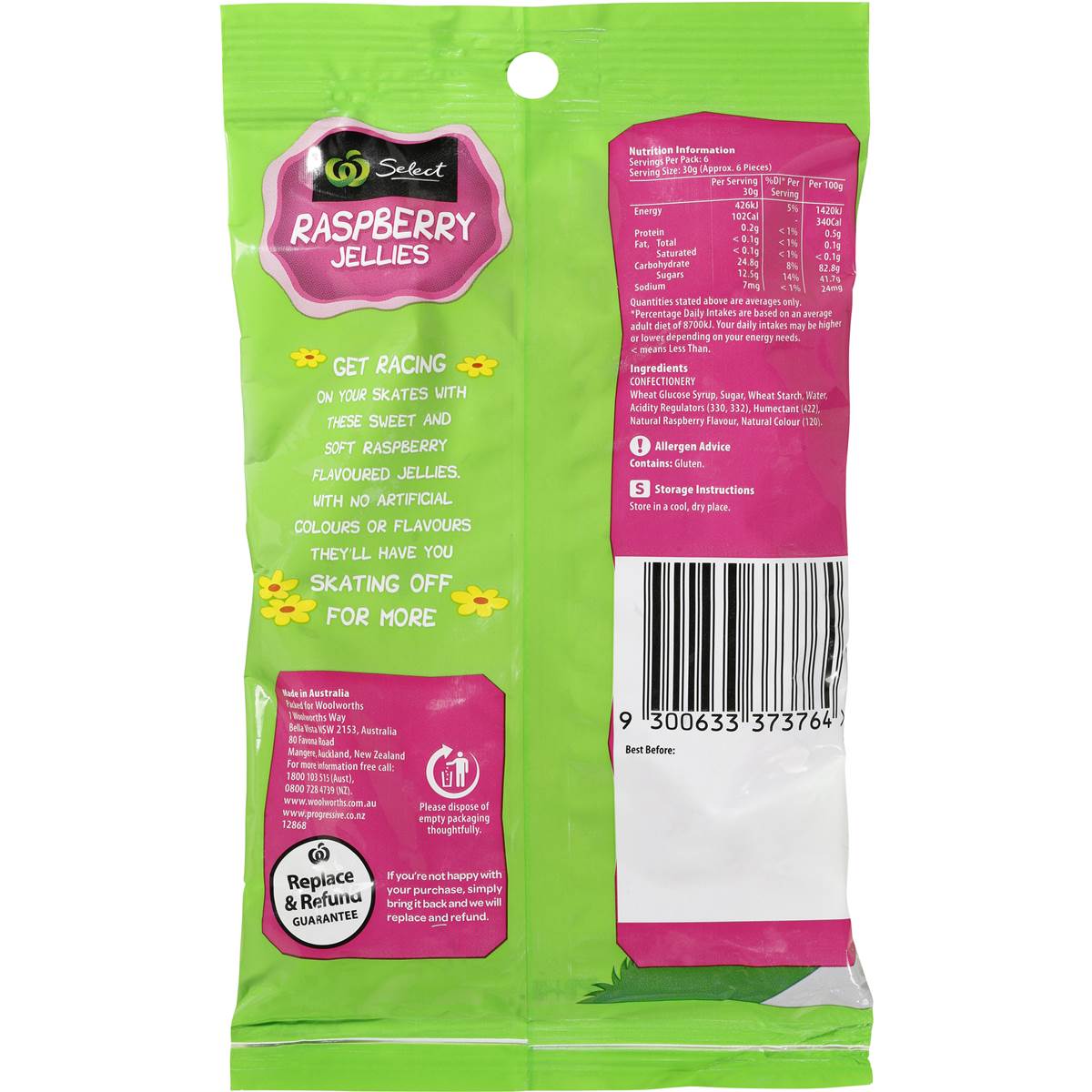 Woolworths Select Raspberries 180g | Woolworths