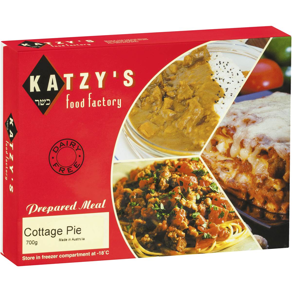 Katzy's Food Factory Cottage Pie 700g | Woolworths