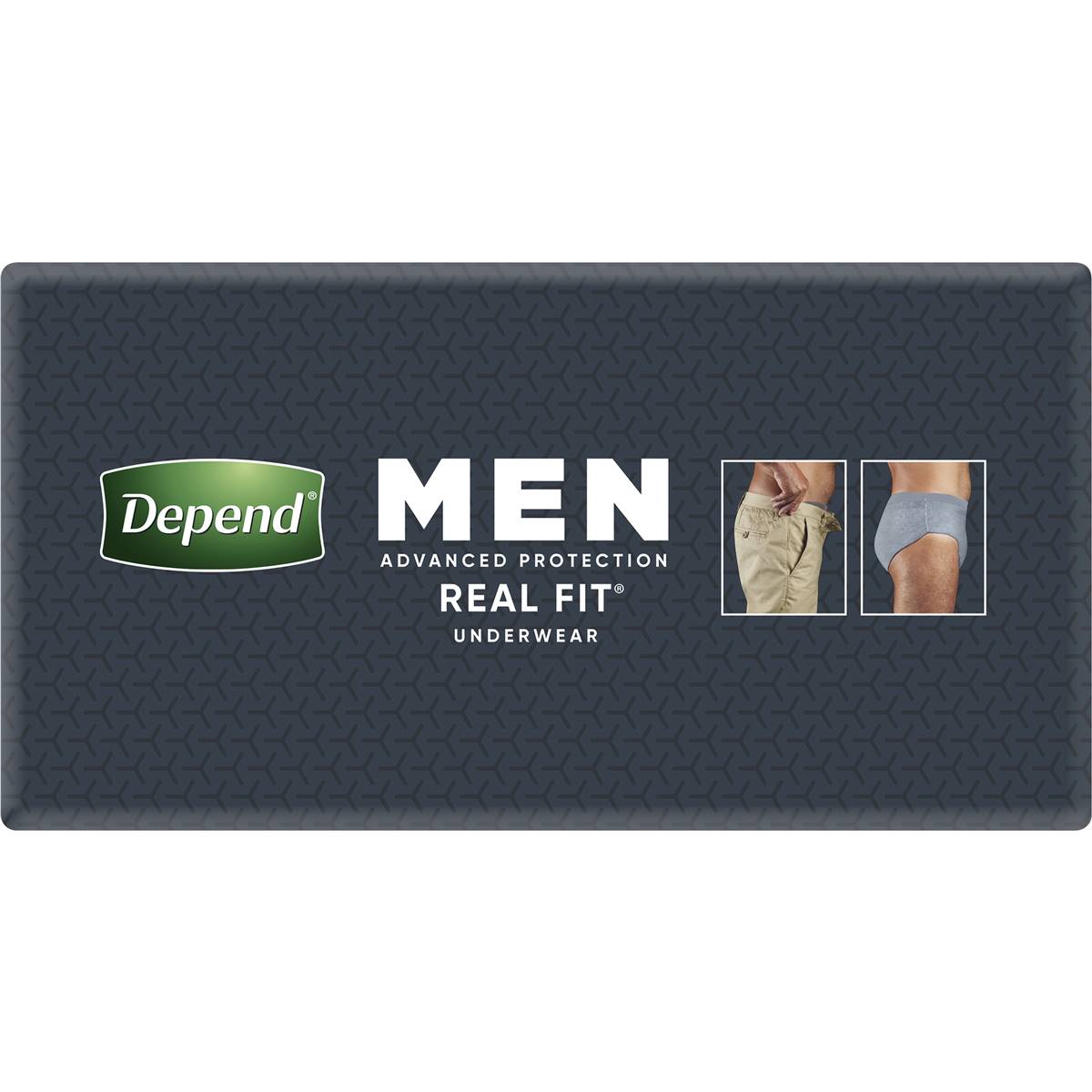 Depend Real Fit Incontinence Men Medium 8 Pack | Woolworths