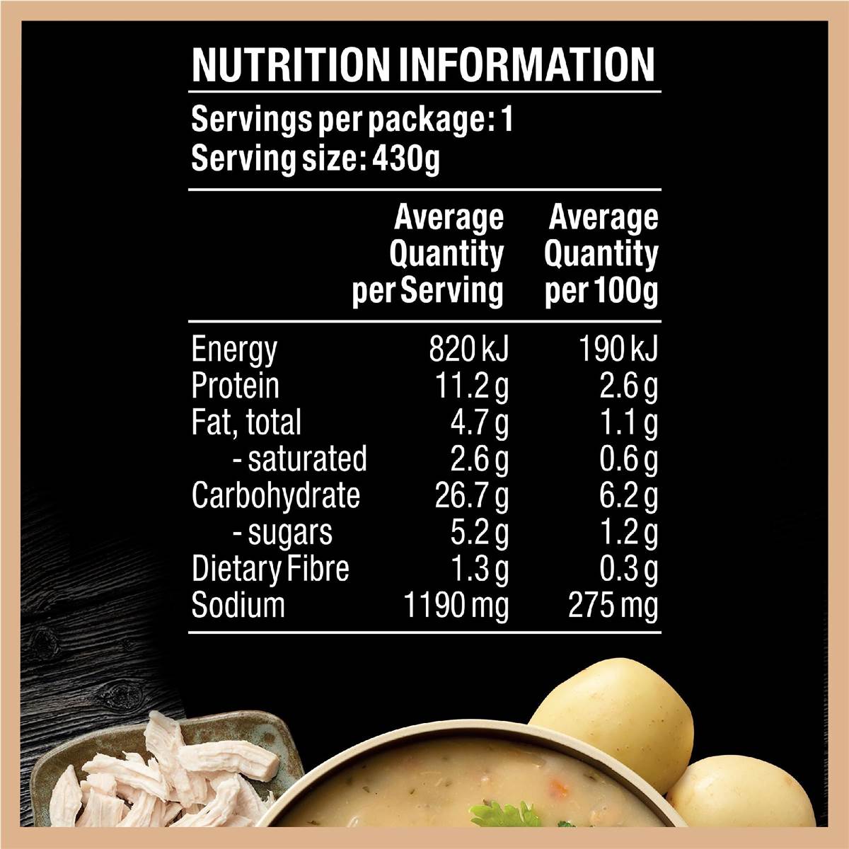 Heinz Soup Of The Day Old Fashioned Chicken Soup Pouch 430g | Woolworths