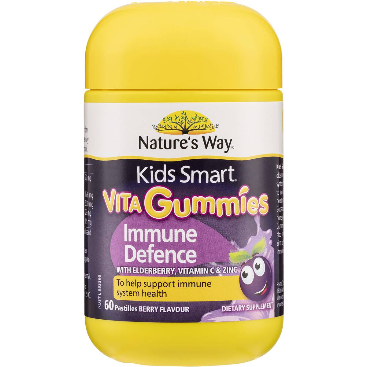 Nature's Way Kids Vita Gummies Immunity 60 Pack | Woolworths