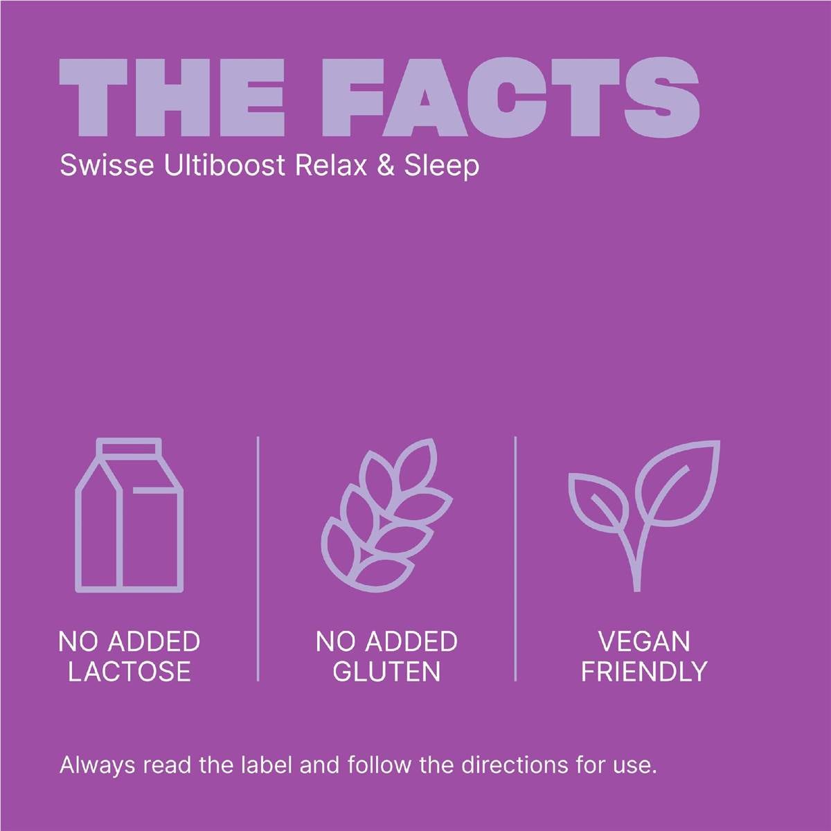 Swisse Ultiboost Relax + Sleep Tablets For Sleep Support 60 Pack ...