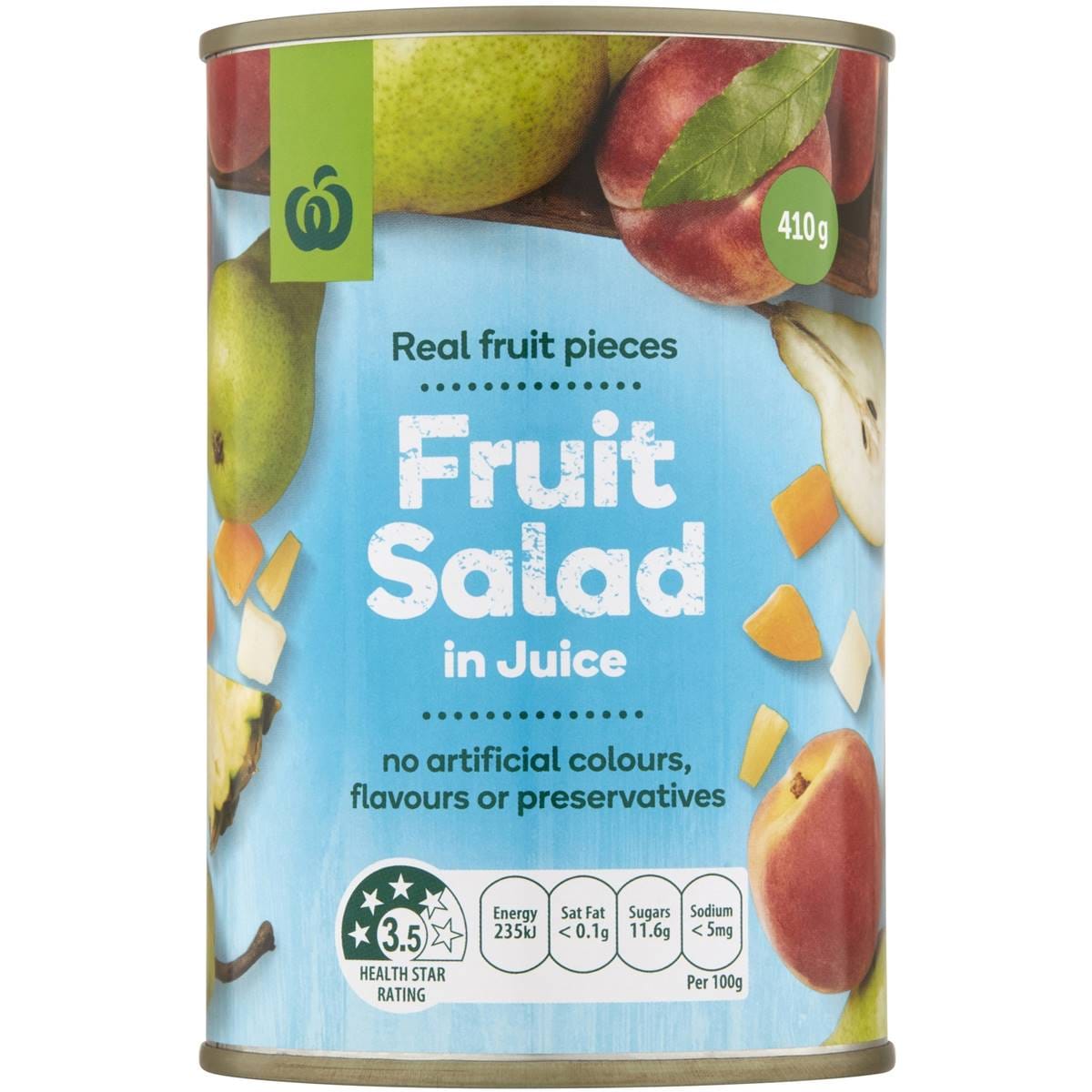Woolworths Fruit Salad In Juice 410g | Woolworths