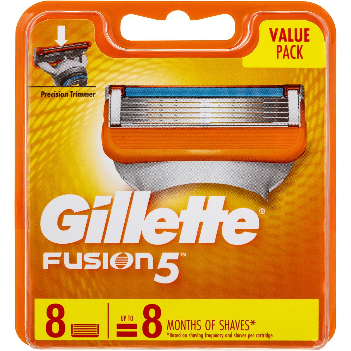 Gillette Fusion Shaving Blade Refill 8 Pack Woolworths Gillette Fusion Shaving Blade Refill 8 Pack Woolworths