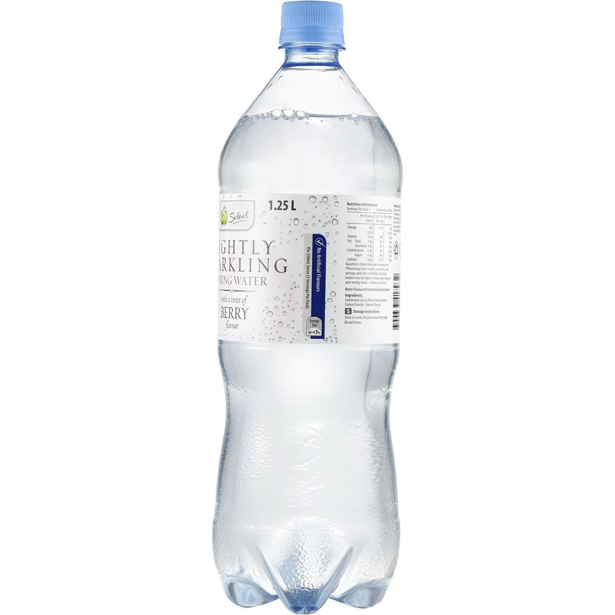 Woolworths Select Berry Flavoured Spring Water 1.25l | Woolworths
