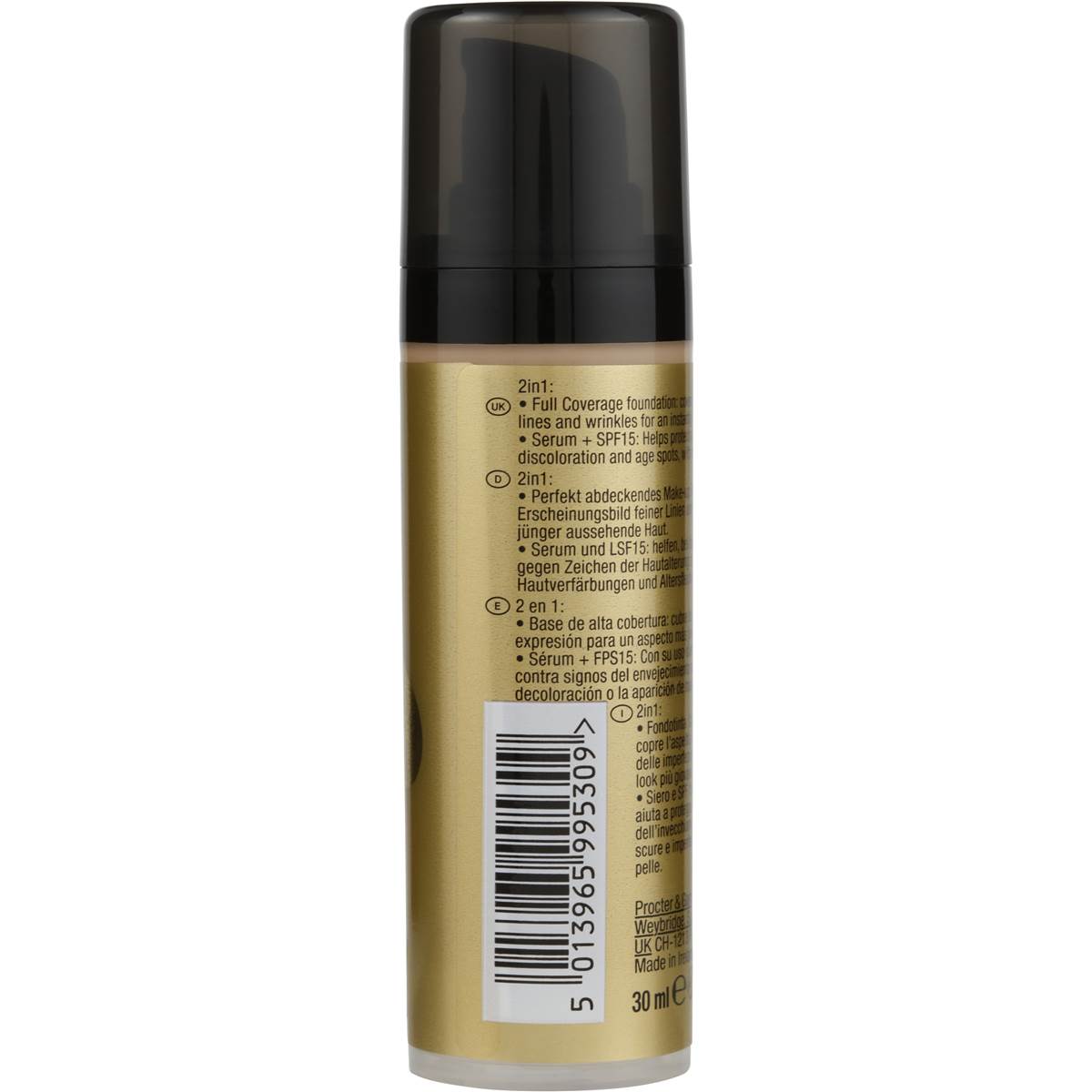 Max Factor Foundation Ageless Elixir 2 In 1 Natural Ea | Woolworths