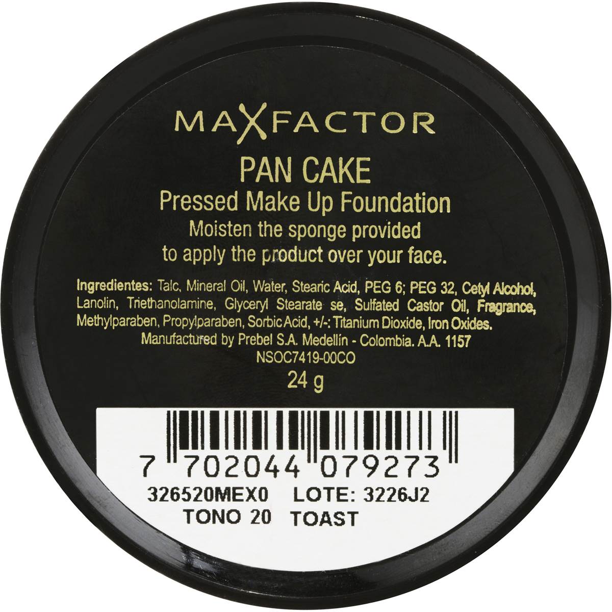 Max Factor Foundation Pancake Toast 24g | Woolworths