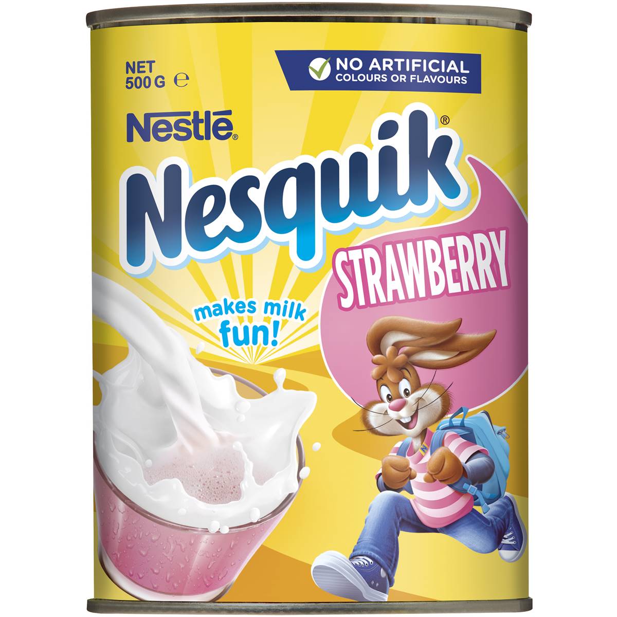Nesquik Strawberry Flavour 500g | Woolworths